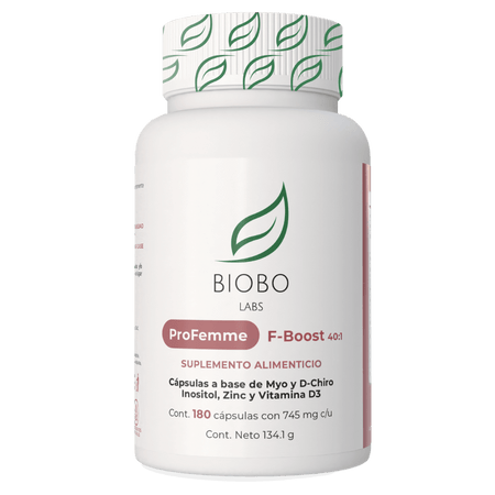 ProFemme F-Boost 60 días | 180 cápsulas – Biobo Labs